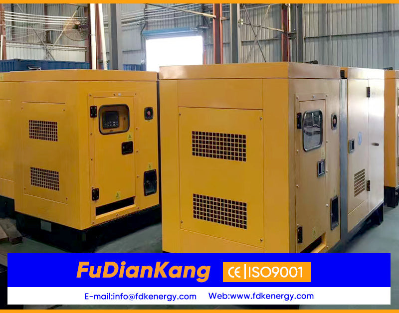 12 Sets of 22KW Slient Gas Generators to a Indonesia Drainage Company ...