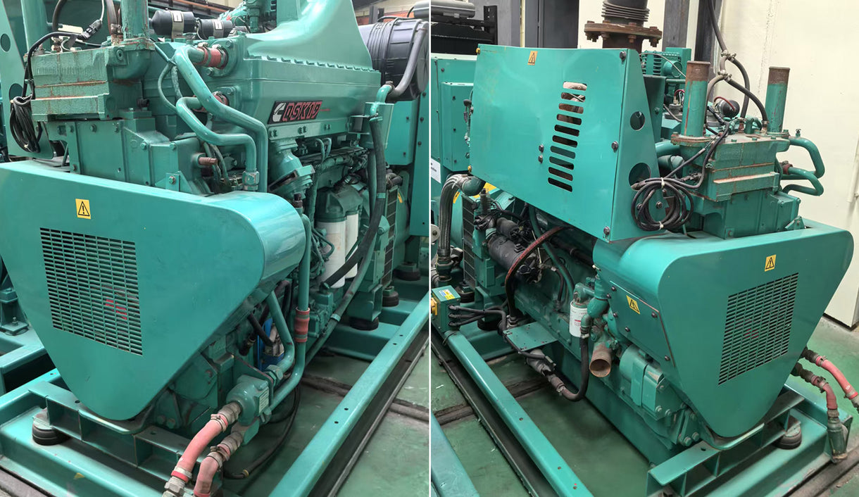 Used QSK19 Cummins 400KVA Gas Generator Set – FuDianKang